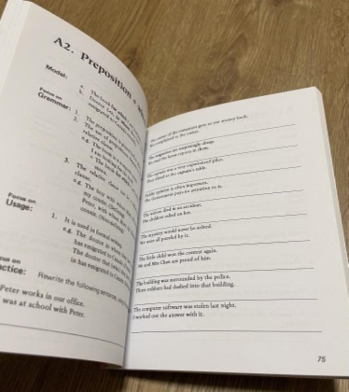 Basic and Advanced Sentence Patterns by Francis Lee, 興趣及遊戲, 書本 & 文具, 書本 ...