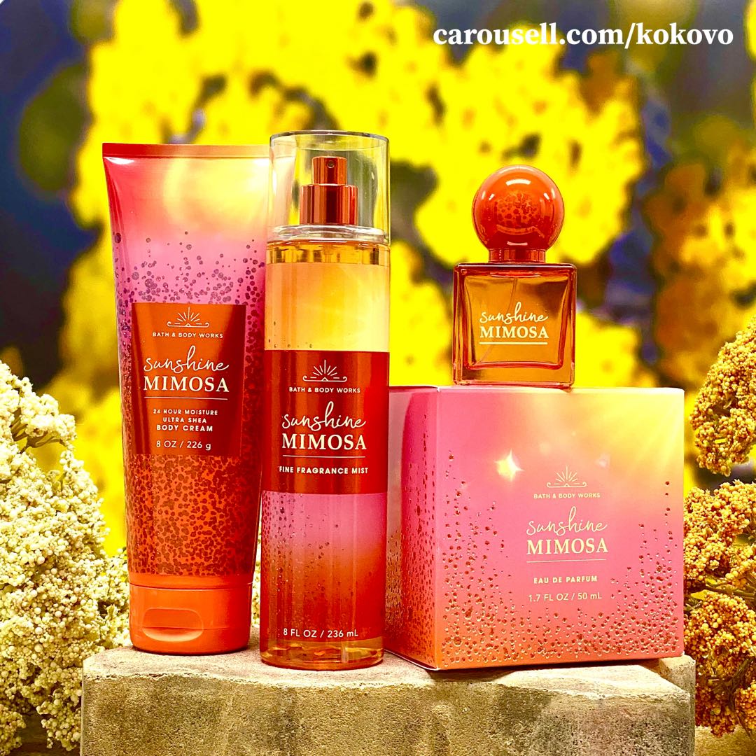 B&BW SUNSHINE MIMOSA Body Care Collection, Beauty & Personal Care ...