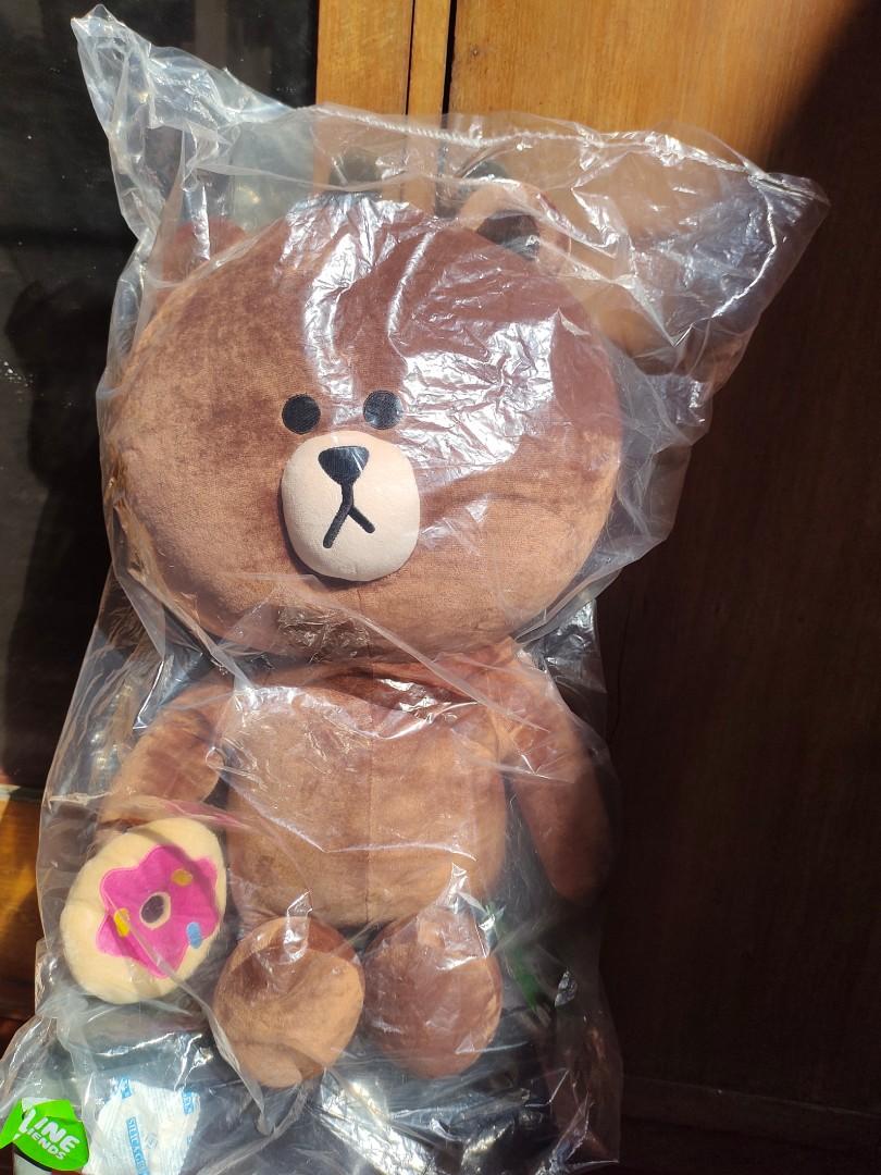 Boneka LINE Big Brown Original 70cm, Toys & Collectibles, Mainan di ...