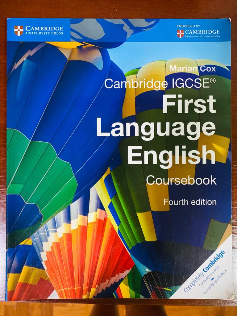 Cambridge IGCSE First Language English Coursebook - 4th edition by ...