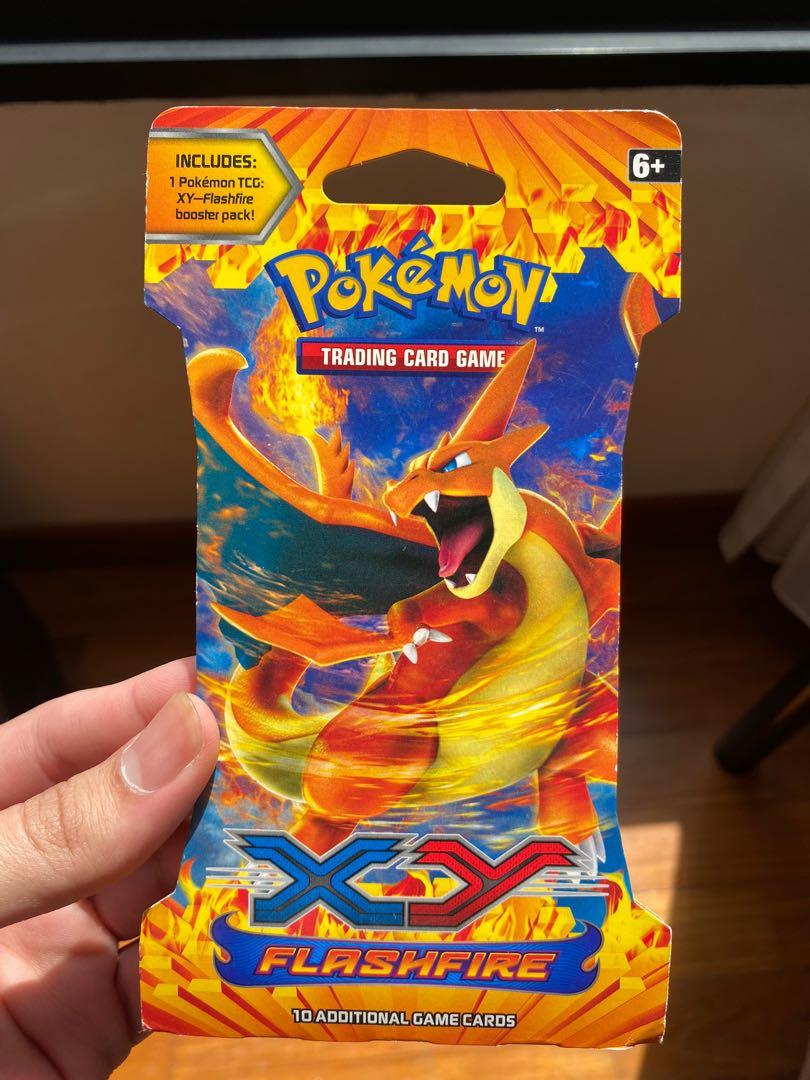 Charizard / Mega Charizard Pokemon XY Flashfire Sleeved Booster Pack ...