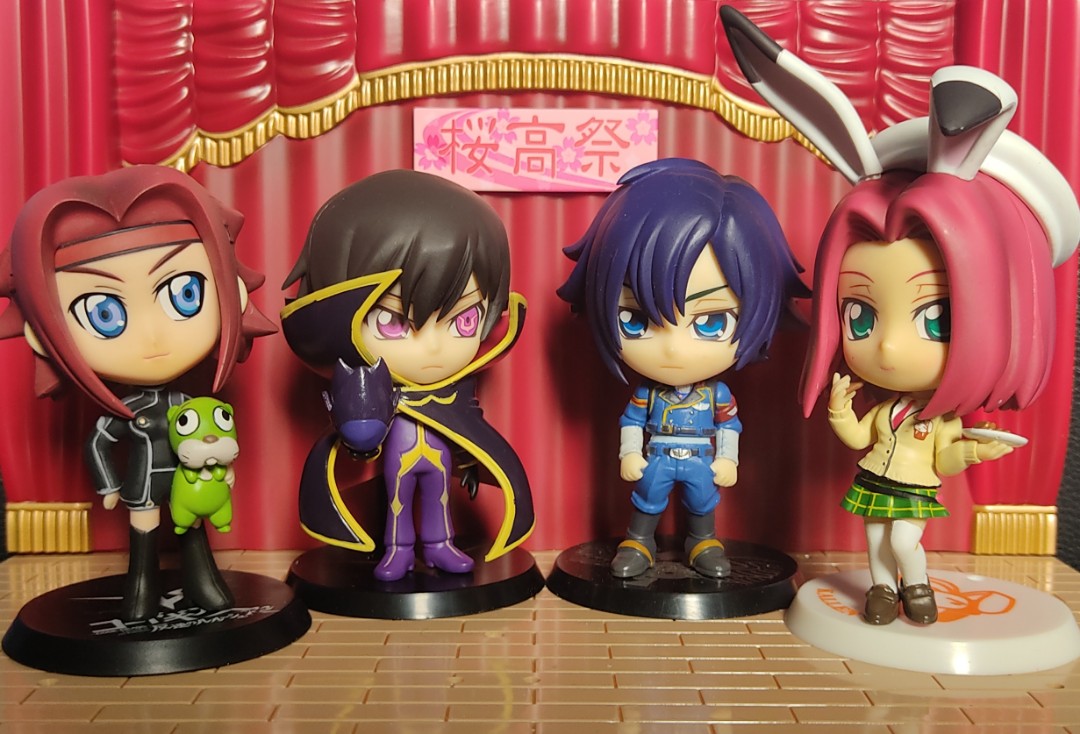 Code geass chibi Ichiban kuji / kyun chara authentic figure loose set ...