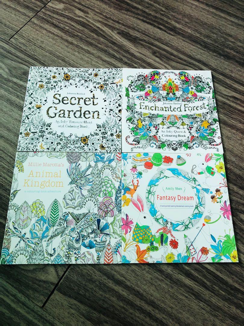 Colouring book set, Hobbies & Toys, Stationery & Craft, Art & Prints on ...