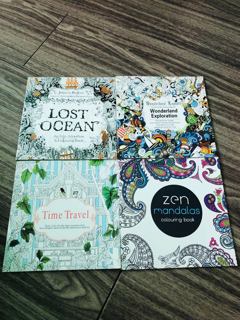 Colouring book set, Hobbies & Toys, Stationery & Craft, Art & Prints on ...