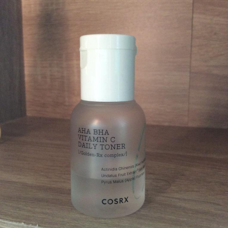 COSRX AHA BHA VIT C DAILY TONER, Kesehatan & Kecantikan, Kulit, Sabun ...