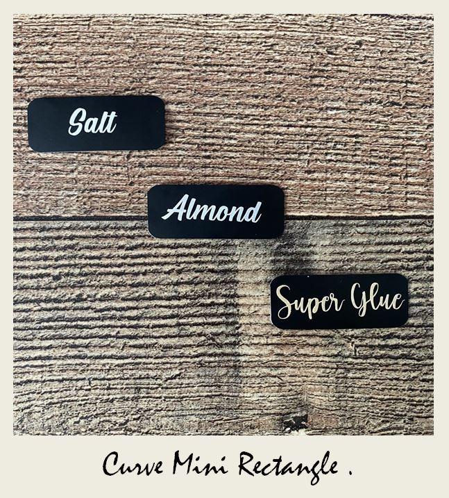 CUSTOMISABLE BLACK BACKING STICKERS set of 3, Hobbies & Toys ...