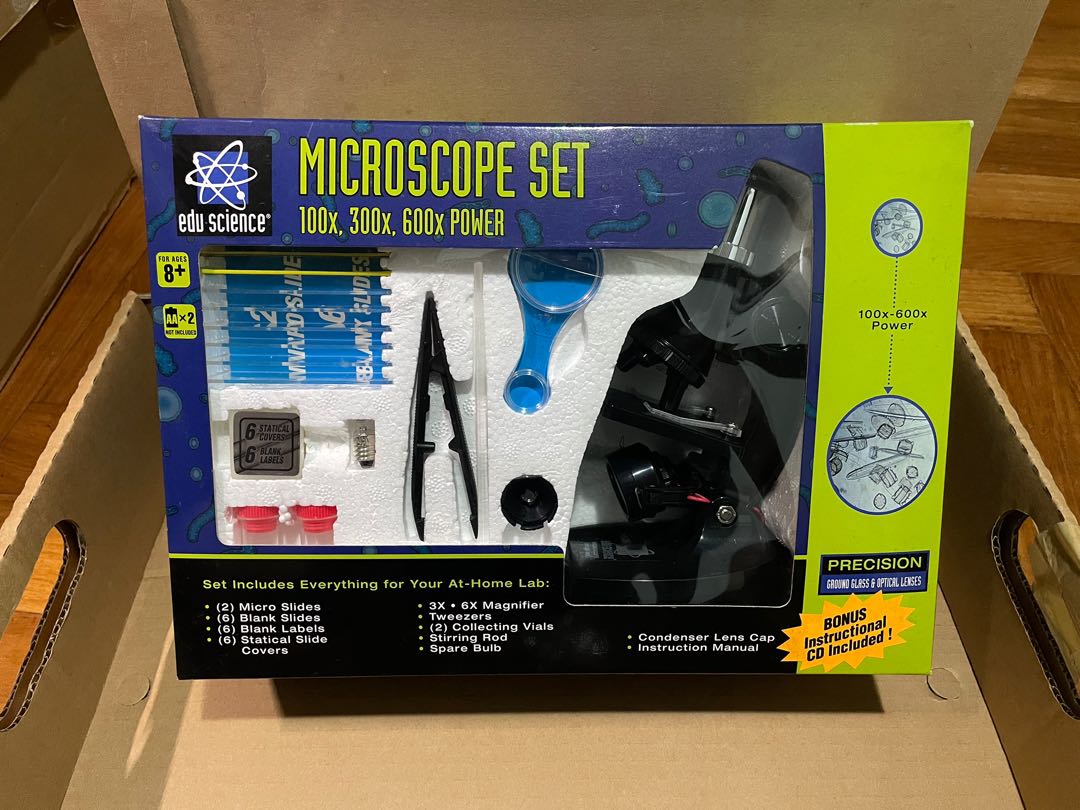 Edu Science Microscope Set, Hobbies & Toys, Toys & Games on Carousell