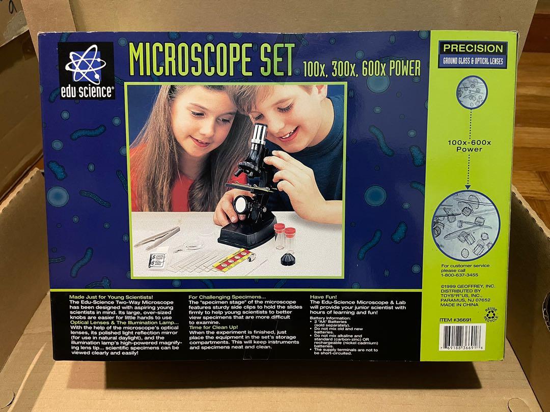 Edu Science Microscope Set, Hobbies & Toys, Toys & Games on Carousell