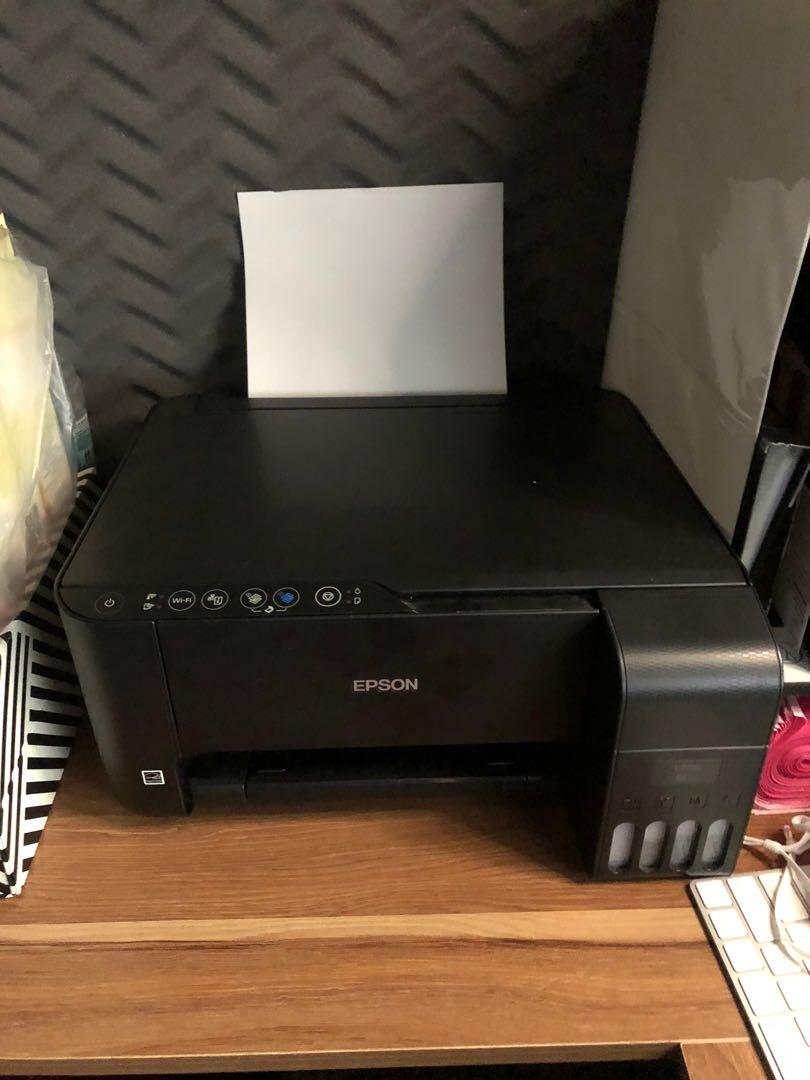 Epson EcoTank L3150 Wi-Fi All-in-One Ink Tank Printer, Computers & Tech ...