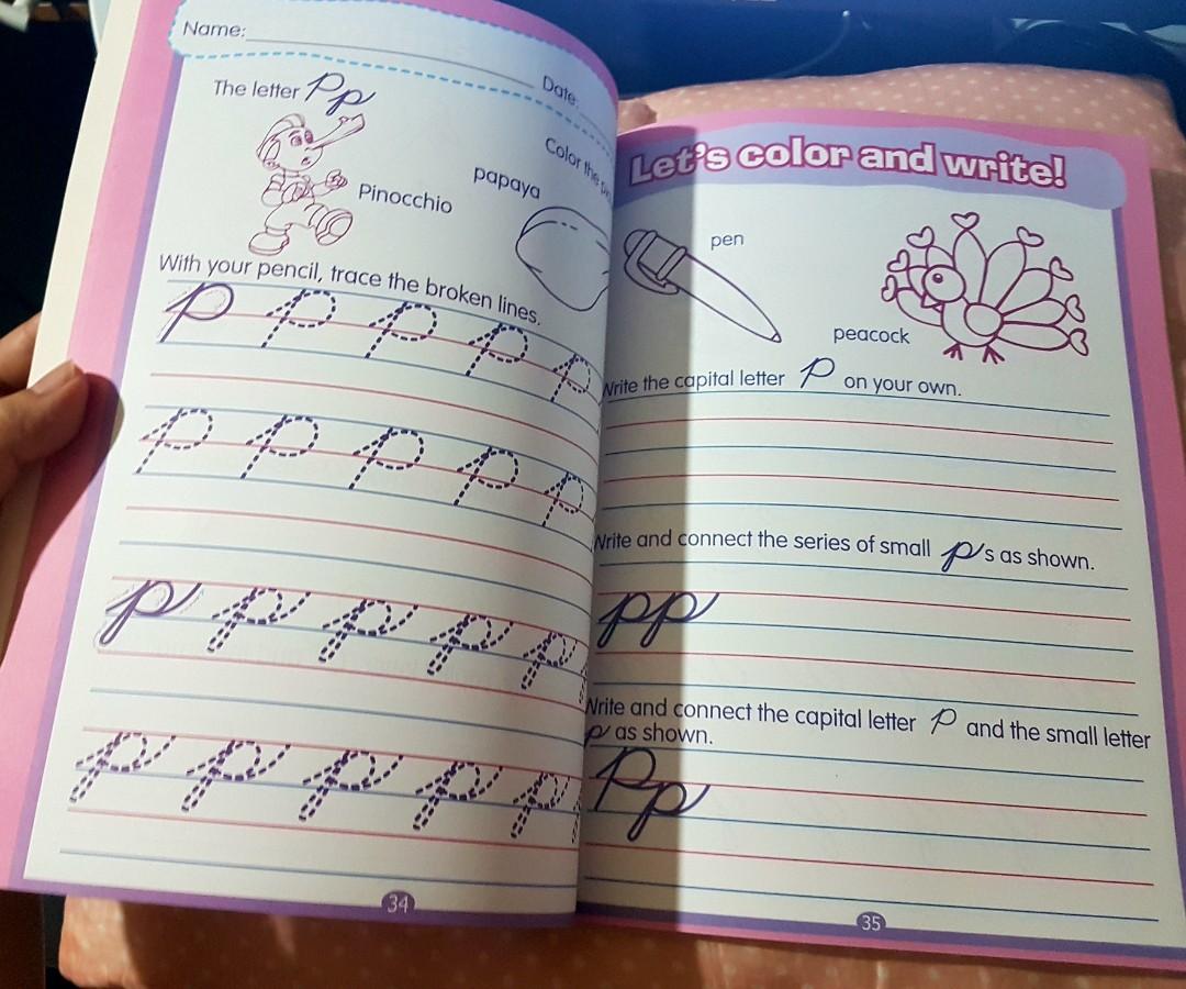 Exercise Book for Cursive Writing, Hobbies & Toys, Books & Magazines ...