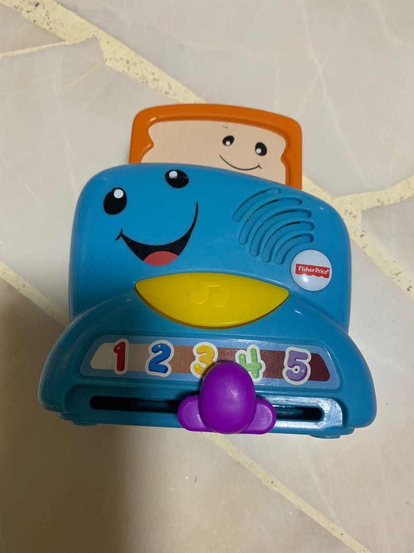 Fisher Price toaster, Babies & Kids, Infant Playtime on Carousell