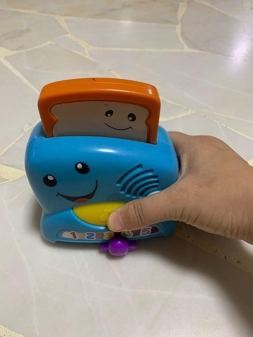 Fisher Price toaster, Babies & Kids, Infant Playtime on Carousell