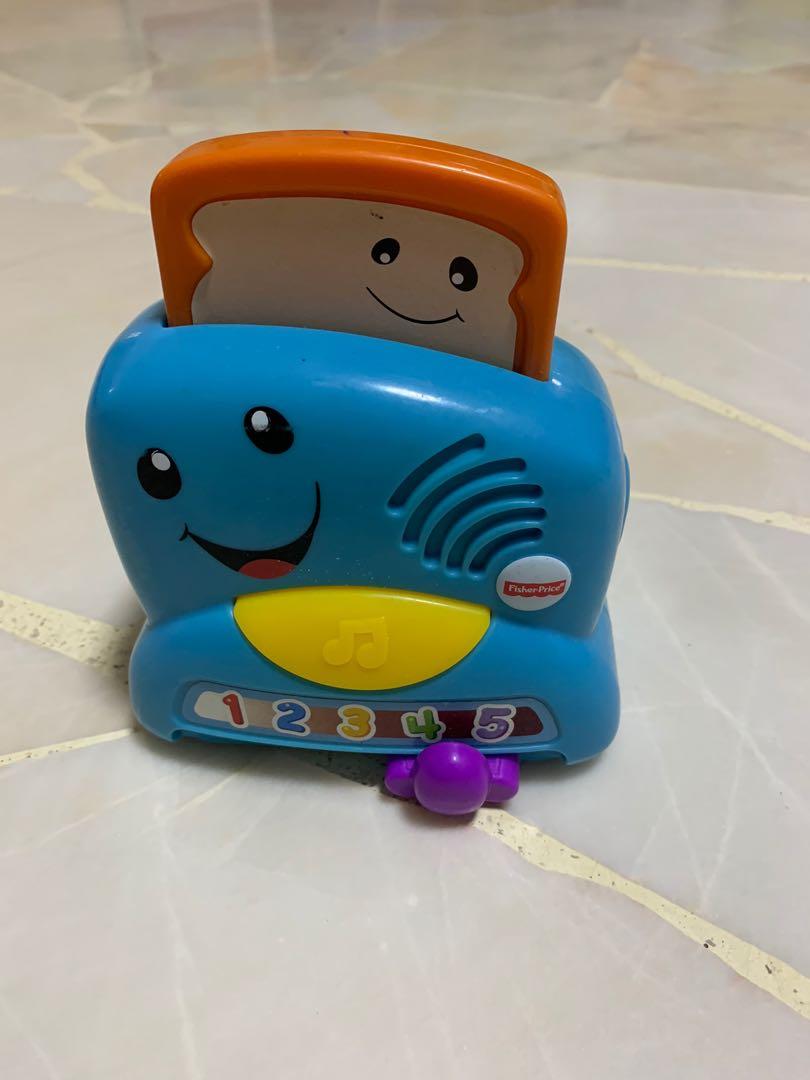 Fisher Price toaster, Babies & Kids, Infant Playtime on Carousell
