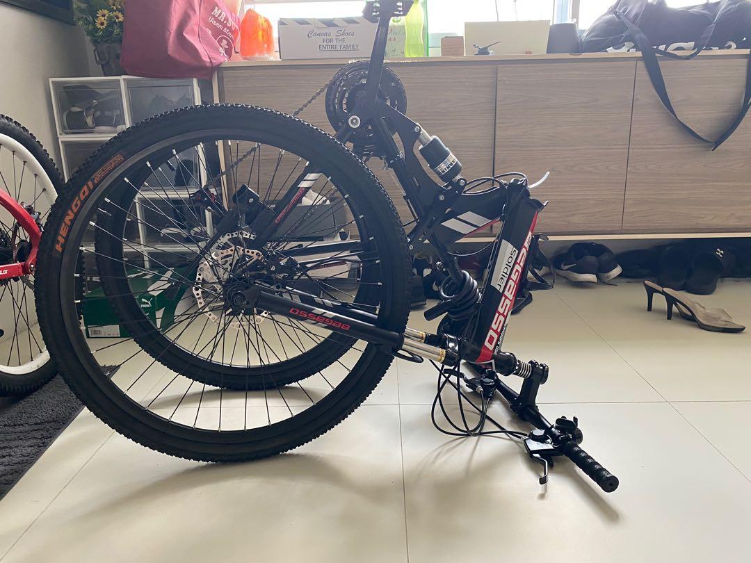 Foldable Mountain Bike Begasso 26 Inch Spoke Wheel, Sports Equipment ...