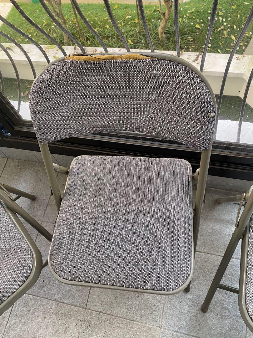 Free folding chairs, Furniture & Home Living, Furniture, Chairs on ...