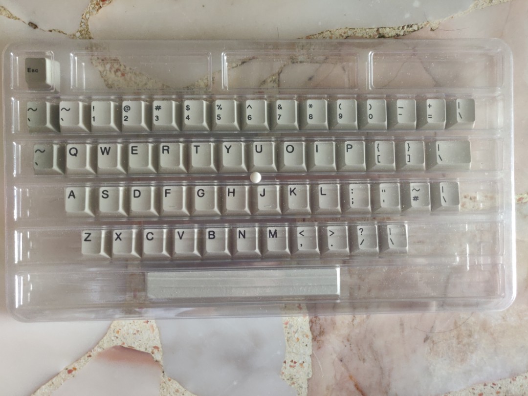 PBT Geekark 9009 Alpha Keycaps set, Computers & Tech, Parts ...
