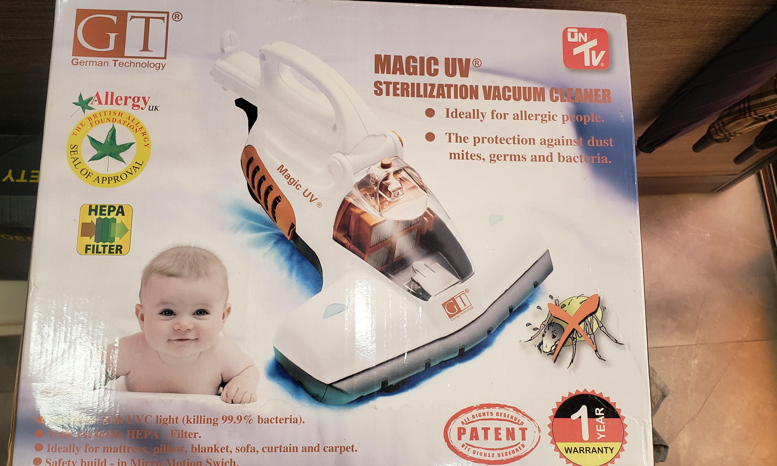 GERMAN TECHNOLOGY MAGIC UV LITE智能紫外線除塵蟎機, 家庭電器, 吸塵機 ＆ 家居清潔電器 - Carousell