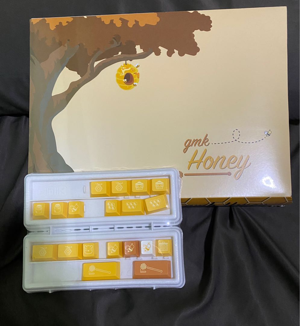 GMK Honey - Base + Novelties, Computers & Tech, Parts & Accessories ...