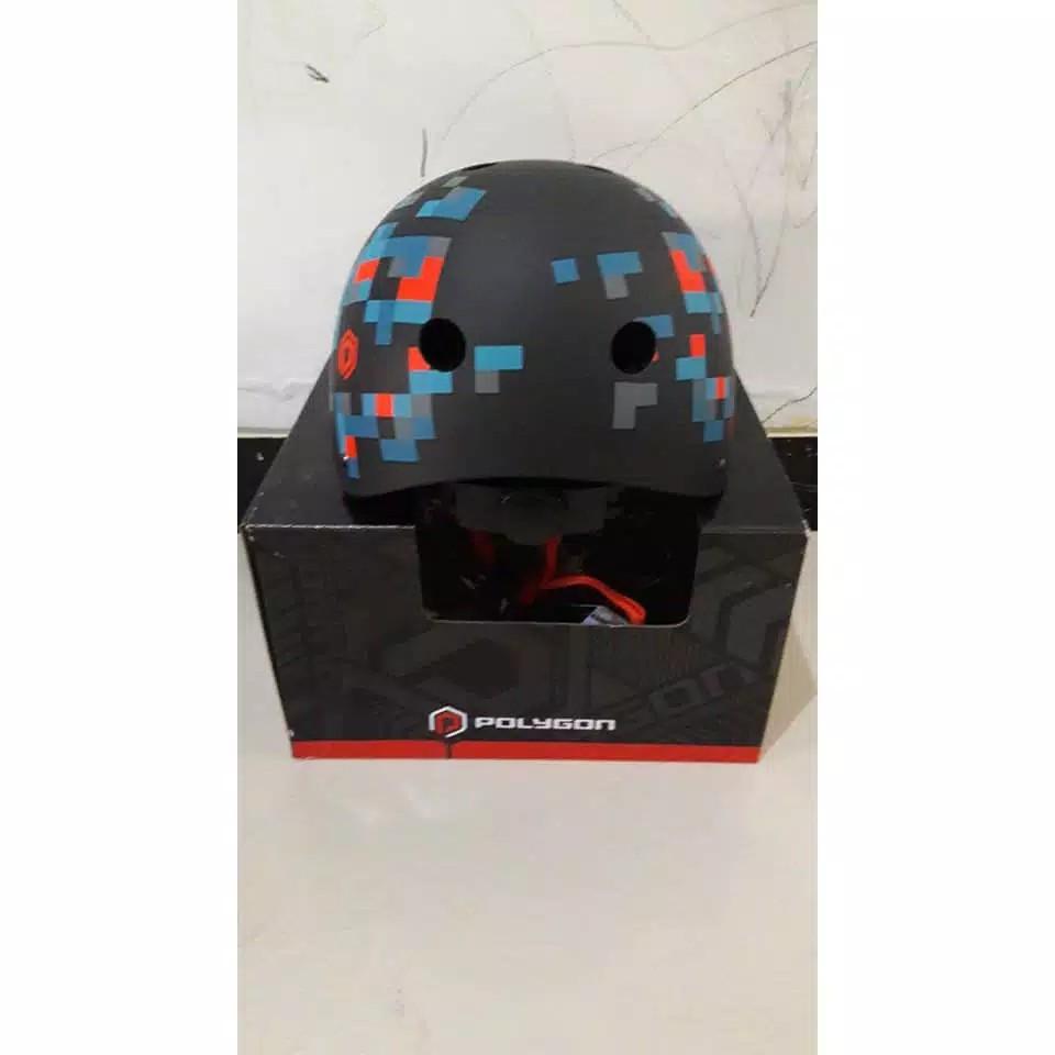HELM BMX POLYGON PIXEL, Olah Raga, Sepeda di Carousell