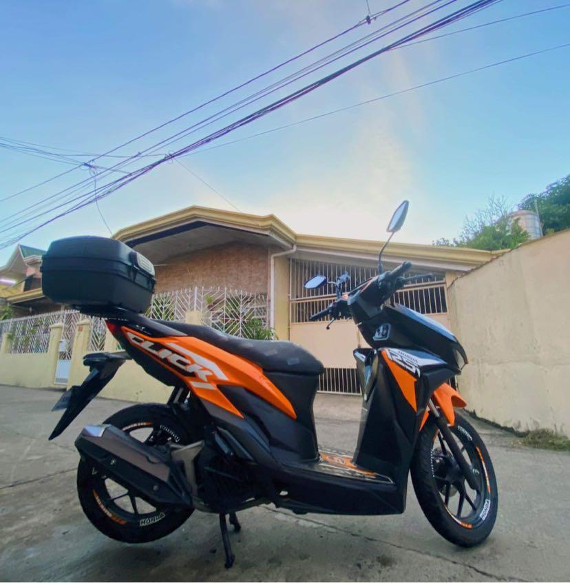 Honda Click V2 - Game-changer (orange), Motorbikes, Motorbikes for Sale ...