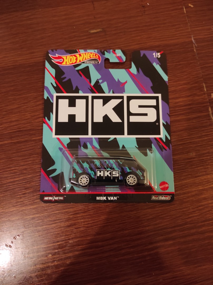 Hot wheels premium MBK van (HKS livery) 日版, 興趣及遊戲, 玩具 & 遊戲類 - Carousell