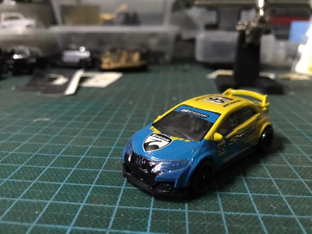 hotwheel honda civic type r custom spoon, Hobbies & Toys, Collectibles ...