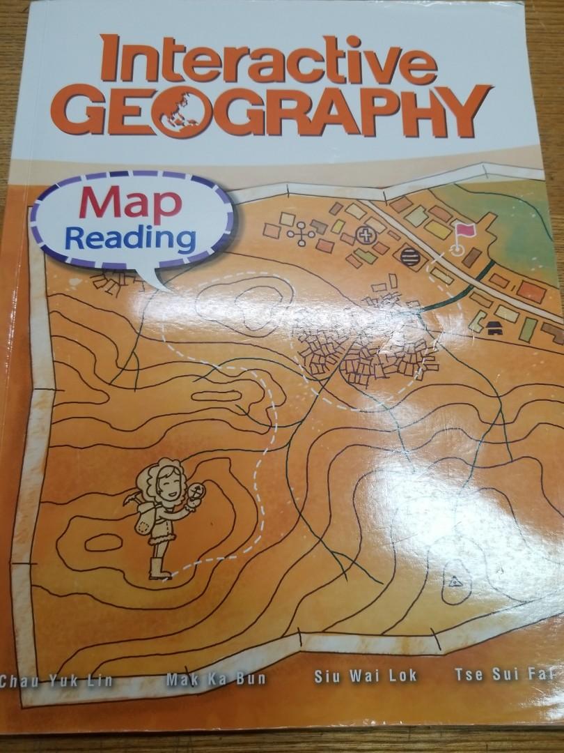 Interactive geography map reading with workbook, 興趣及遊戲, 書本 & 文具, 書本及雜誌 ...