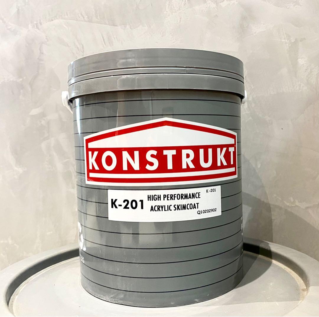 Konstrukt k201 acrylic skimcoat, Commercial & Industrial, Construction ...
