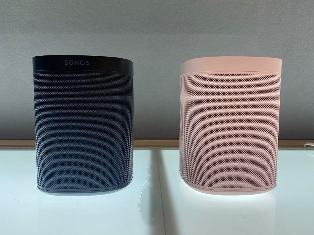 *LAST PIECES IN SG* SONOS ONE HAY PINK, Audio, Soundbars, Speakers & Amplifiers on Carousell
