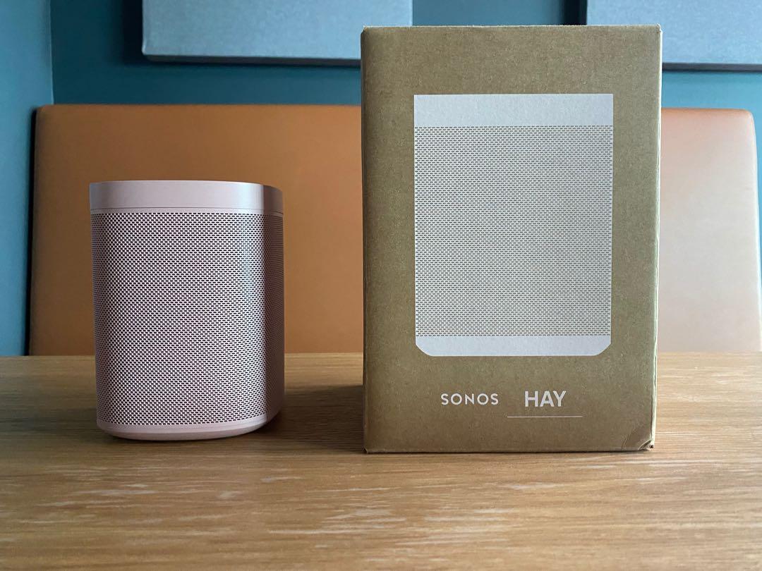 *LAST PIECES IN SG* SONOS ONE HAY PINK, Audio, Soundbars, Speakers & Amplifiers on Carousell