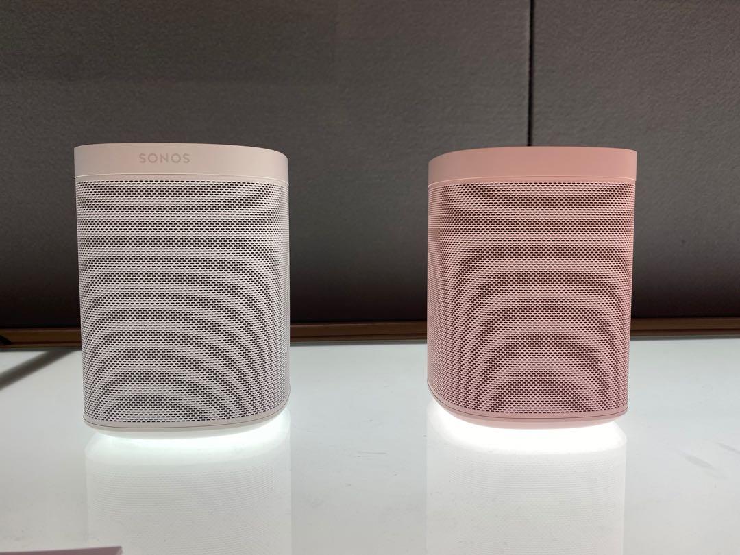 *LAST PIECES IN SG* SONOS ONE HAY PINK, Audio, Soundbars, Speakers & Amplifiers on Carousell
