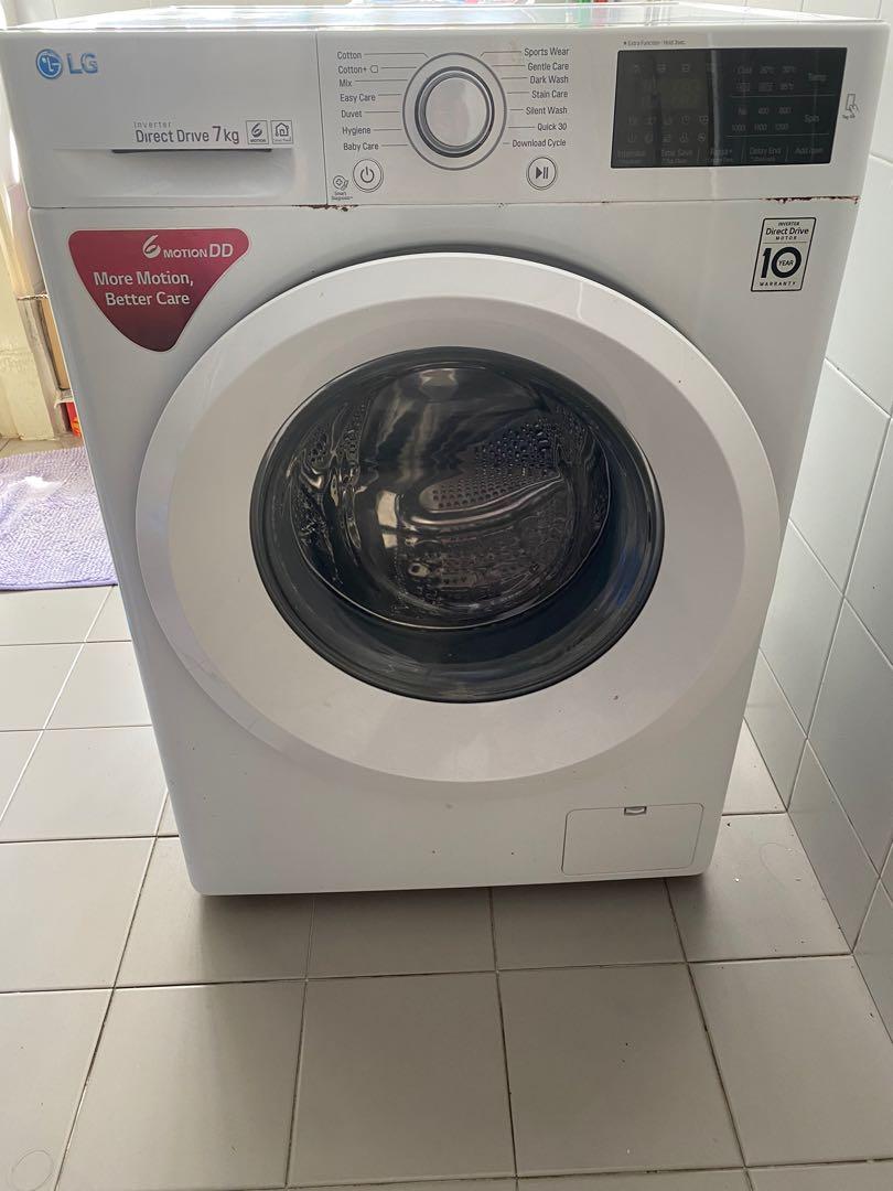 LG washing machine, TV & Home Appliances, Washing Machines and Dryers ...