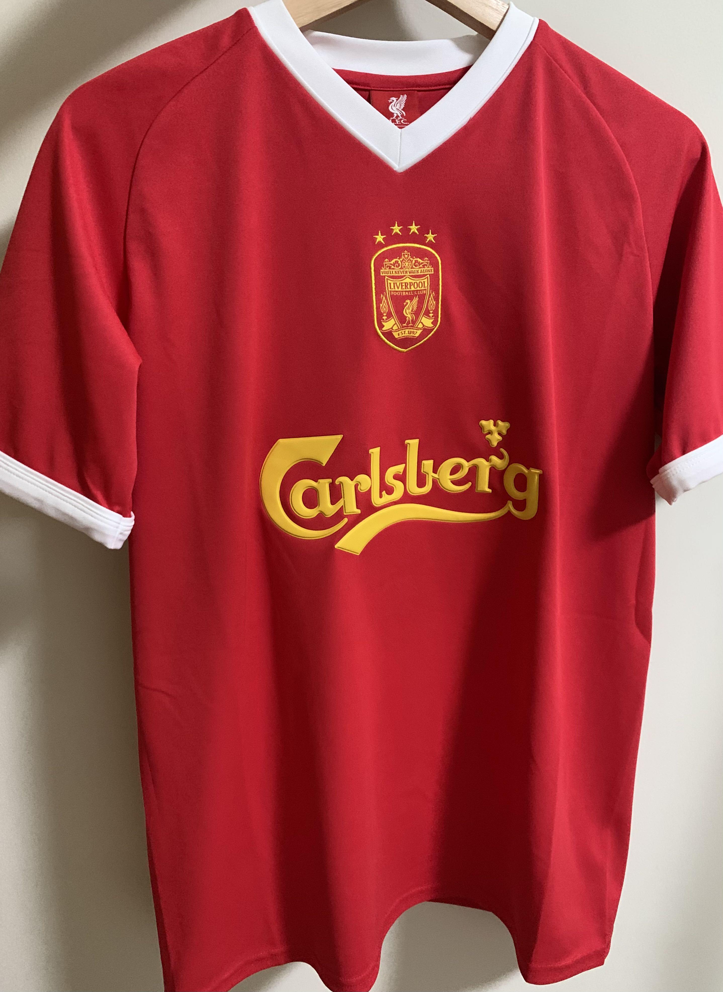 Liverpool Retro Jersey, Men's Fashion, Tops & Sets, Tshirts & Polo ...