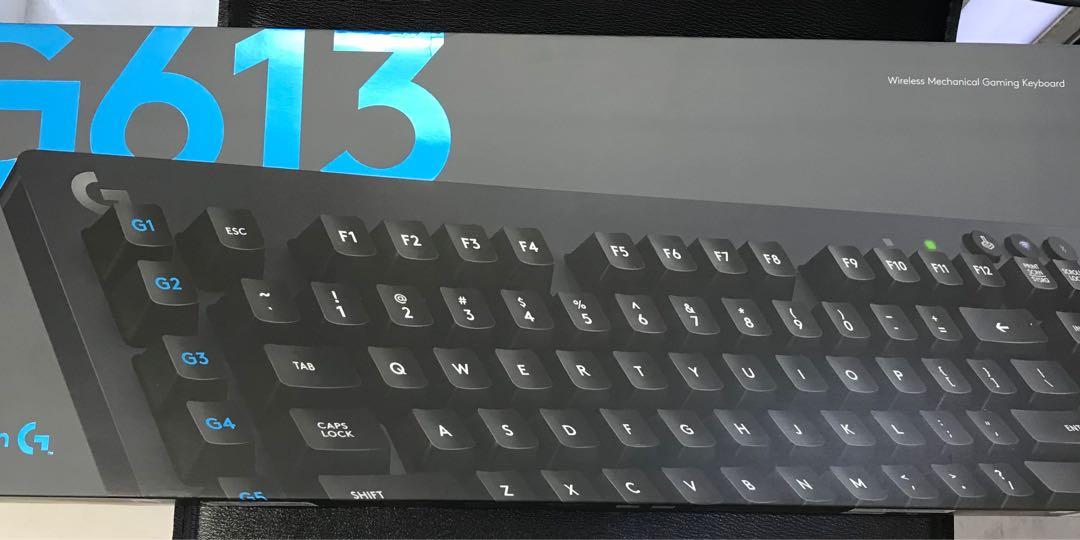 LOGITECH G613 WIRELESS MECHANICAL GAMING KEYBOARD (ROMER G-SWITCH ...