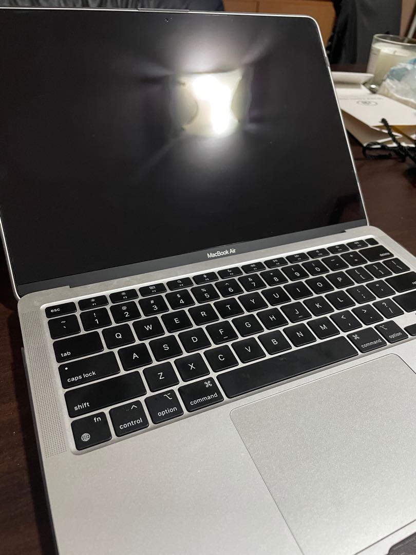 M1 Macbook Air 2020 Silver 13 Inch 256GB SSD 8GB RAM, Computers & Tech ...