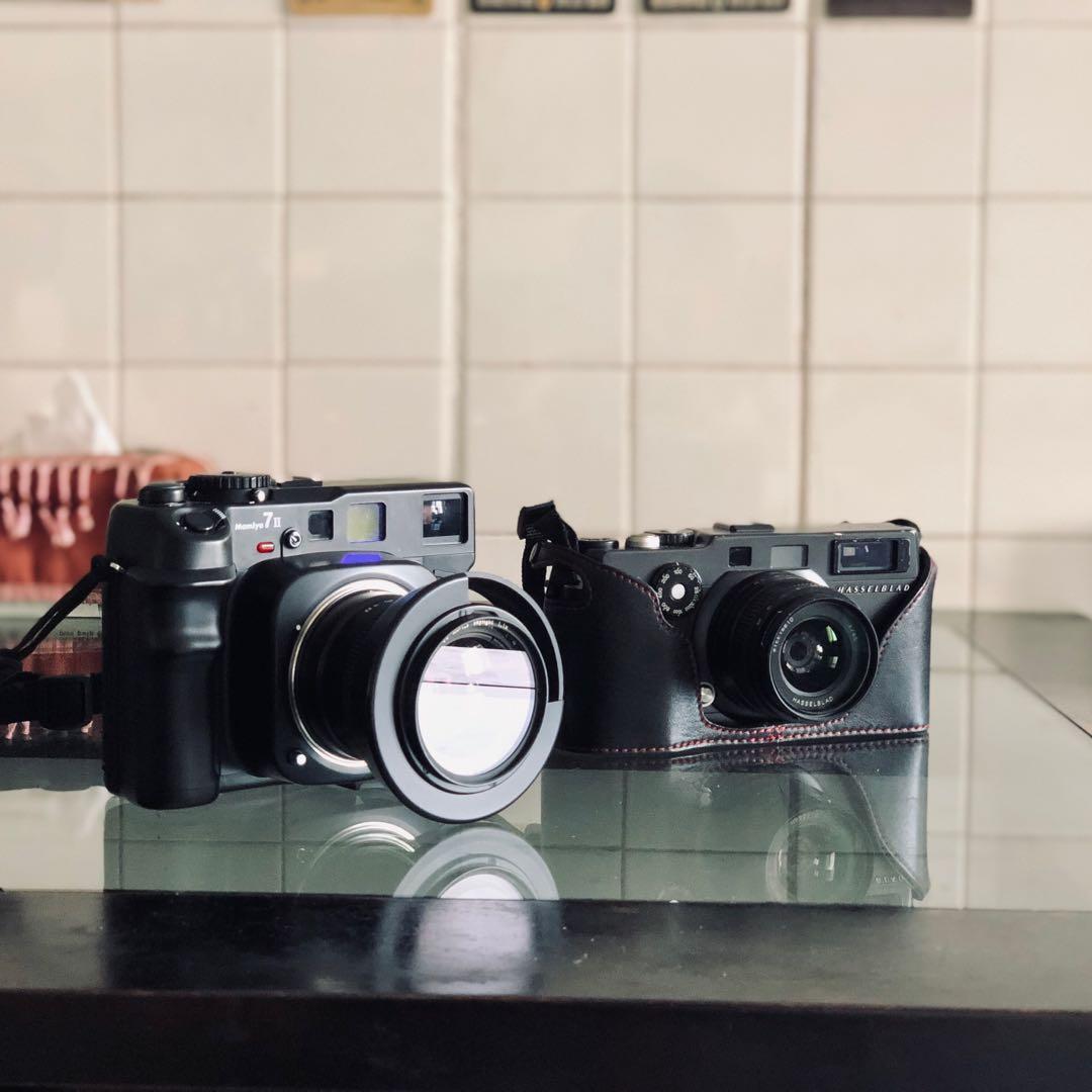 Mamiya 7II w/ 65mm f/4 & Hasselblad Xpan w/ 45mm f/4, Photography, Cameras on Carousell