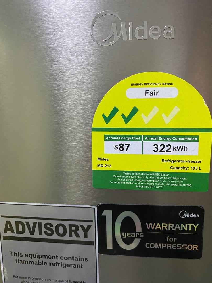 Midea Refrigerator, TV & Home Appliances, Kitchen Appliances ...