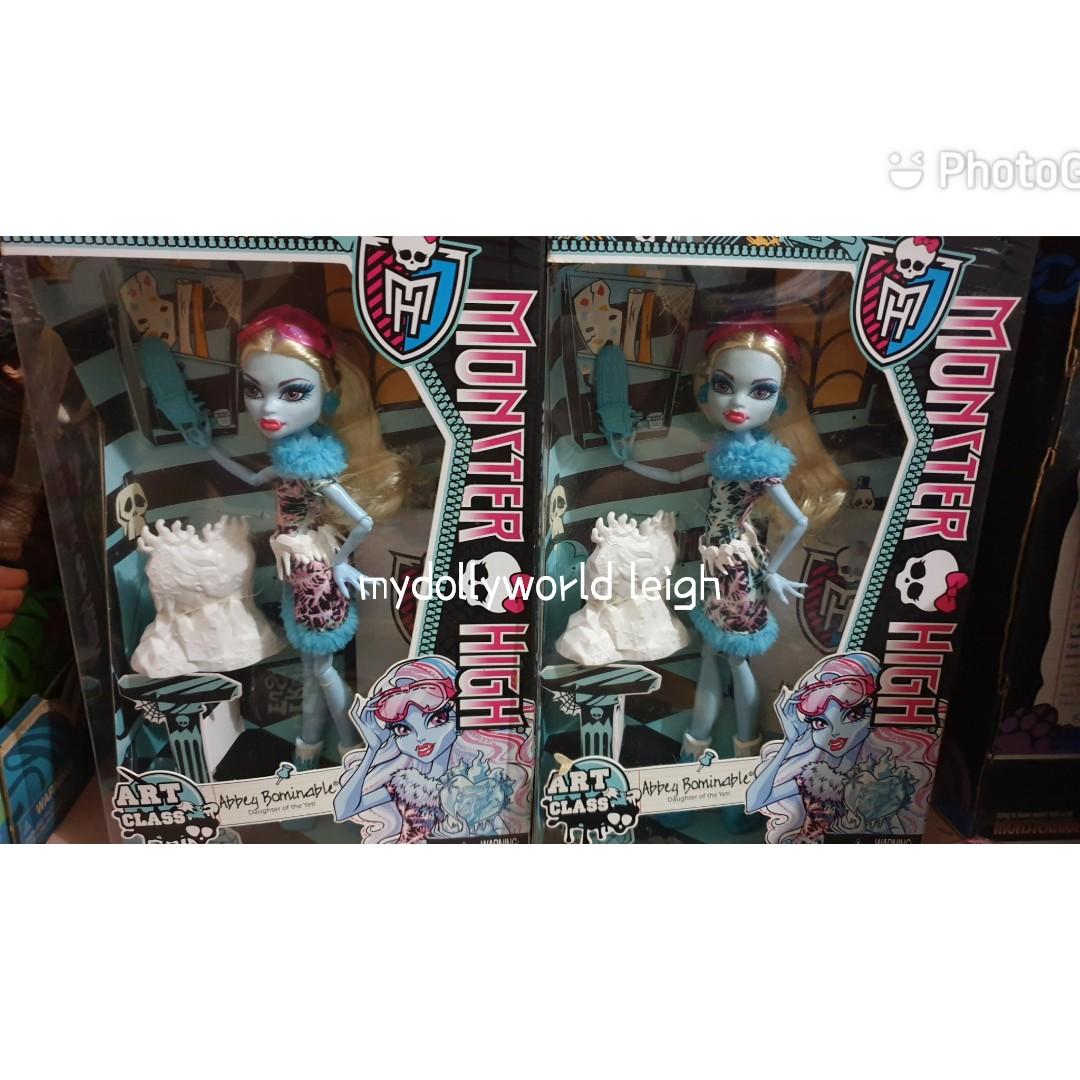 Monster High Art Class Abbey, Hobbies & Toys, Toys & Games on Carousell
