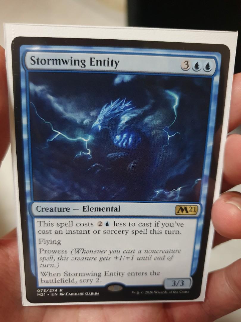MTG Stormwing Entity, Hobbies & Toys, Toys & Games on Carousell