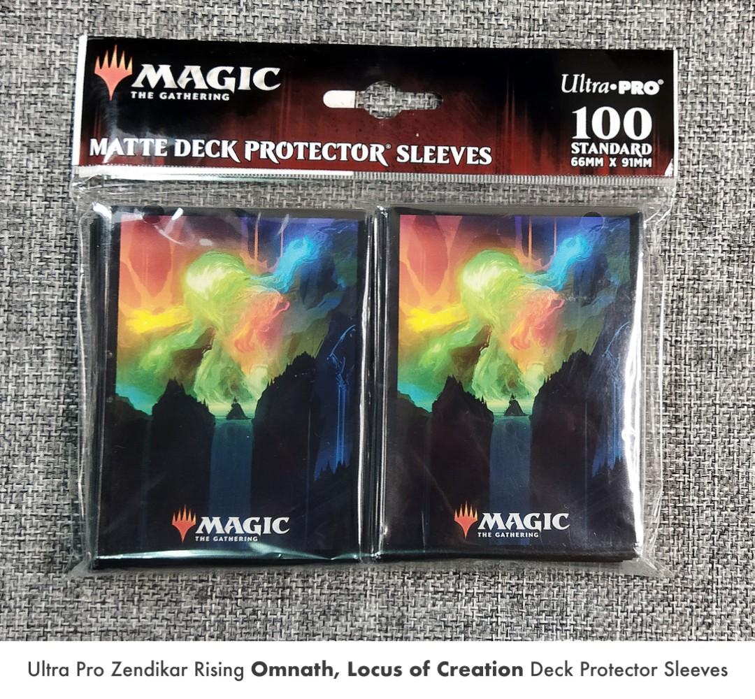 MTG Ultra Pro Art Sleeves 100, Hobbies & Toys, Toys & Games on Carousell
