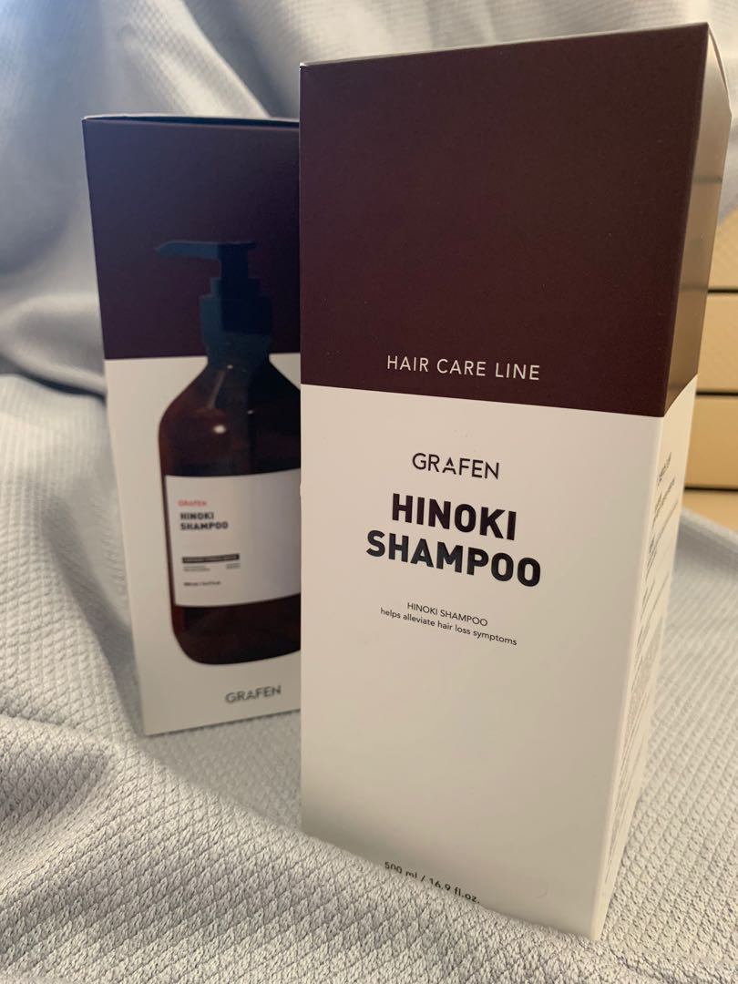 New - Grafen Hinoki Shampoo (Oily Scalp), Beauty & Personal Care, Hair ...
