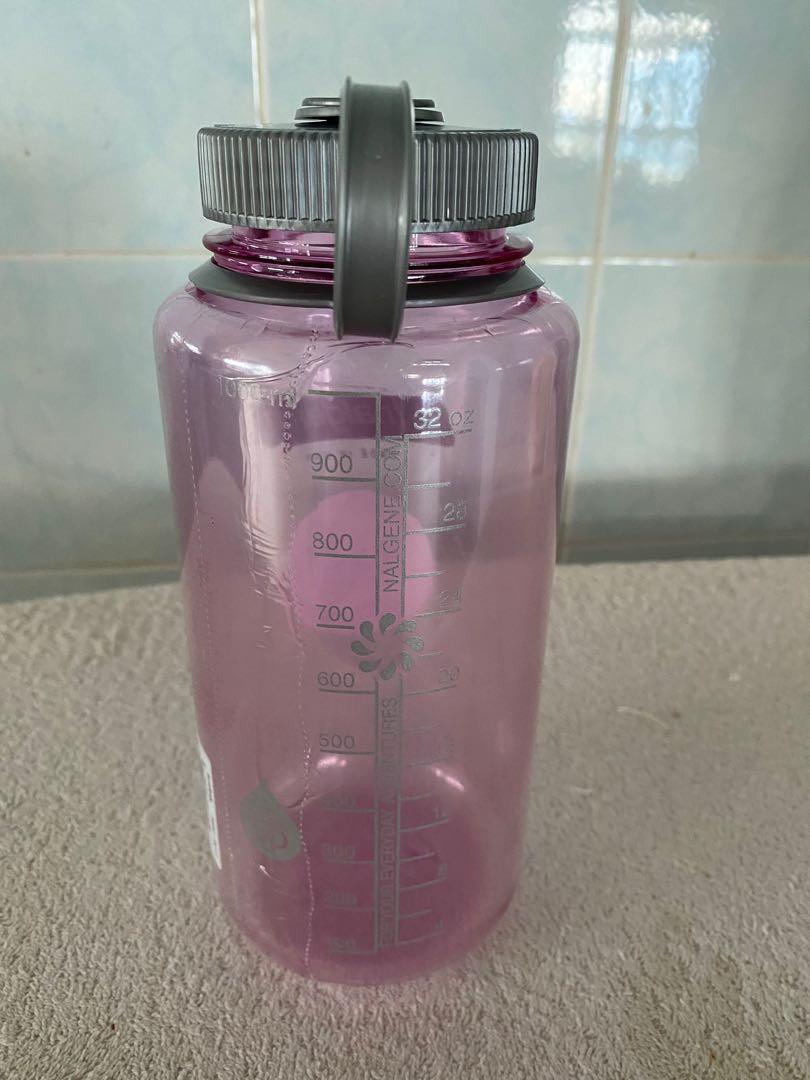 New nalgene pink 1l water bottle, Furniture & Home Living, Kitchenware ...