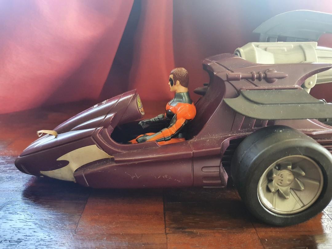 Nightwing car+action figure, Hobbies & Toys, Memorabilia & Collectibles ...