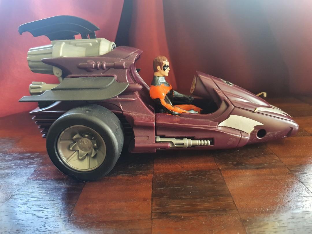 Nightwing car+action figure, Hobbies & Toys, Memorabilia & Collectibles ...