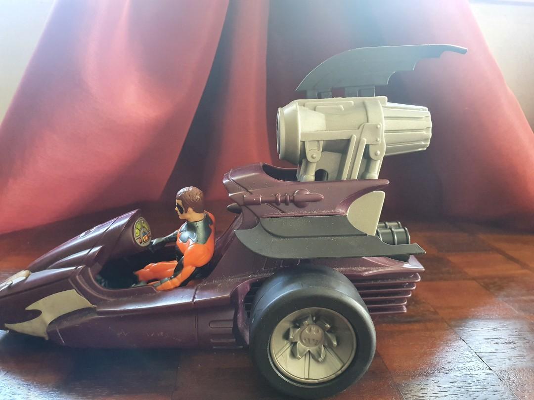 Nightwing car+action figure, Hobbies & Toys, Memorabilia & Collectibles ...