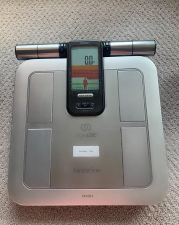 Omron KARADA Scan Body Composition & Scale, Health & Nutrition, Health ...