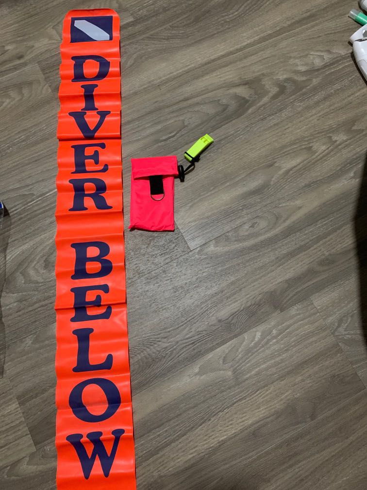 Personal Inflatable diver below buoy, Sports Equipment, Sports & Games ...