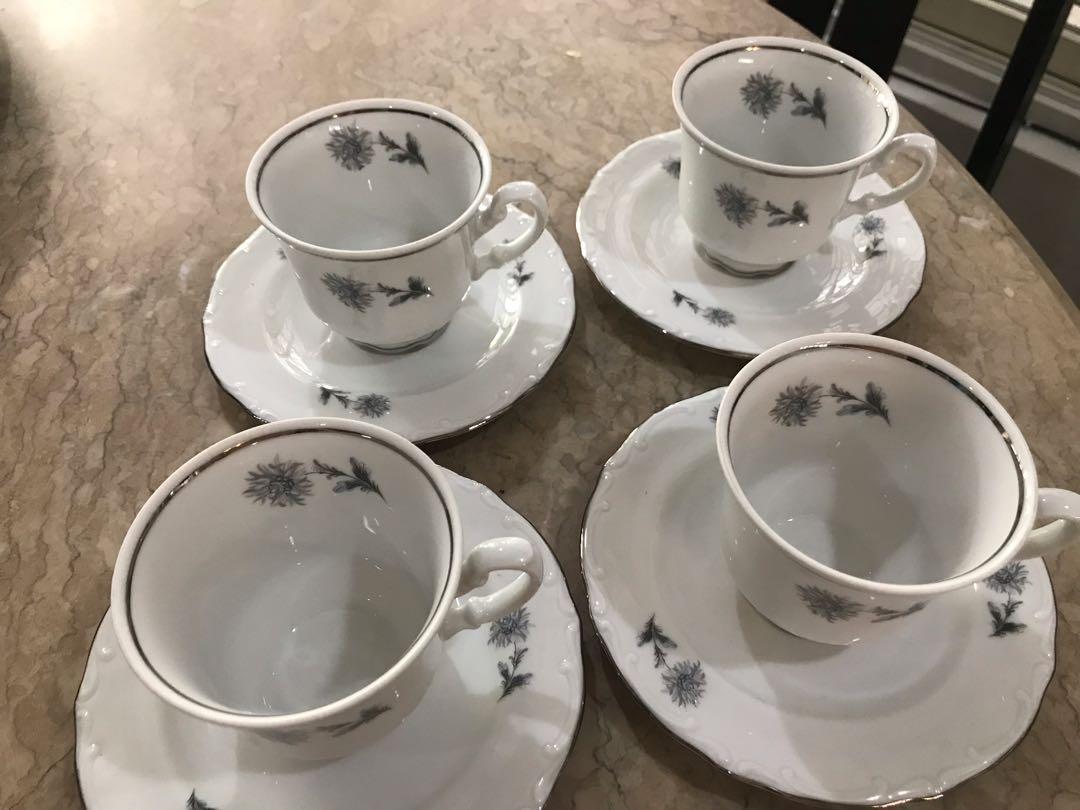 Philkraft Teacup and Saucer, Furniture & Home Living, Kitchenware ...