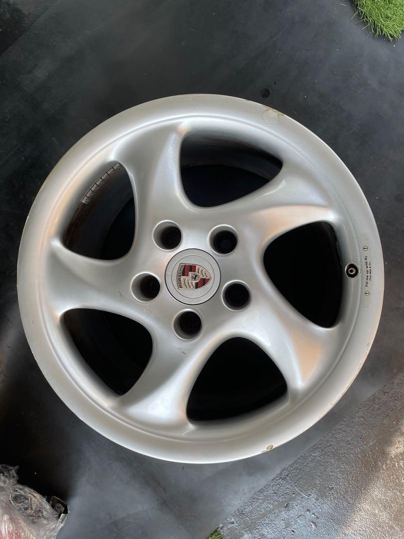 Porsche 993 Turbo Rims fits 996 986 Boxster Cayman, Car Accessories ...