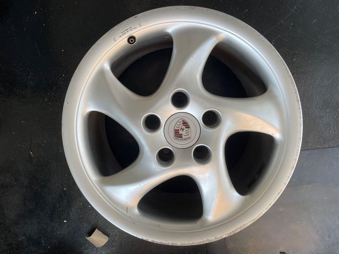 Porsche 993 Turbo Rims fits 996 986 Boxster Cayman, Car Accessories ...